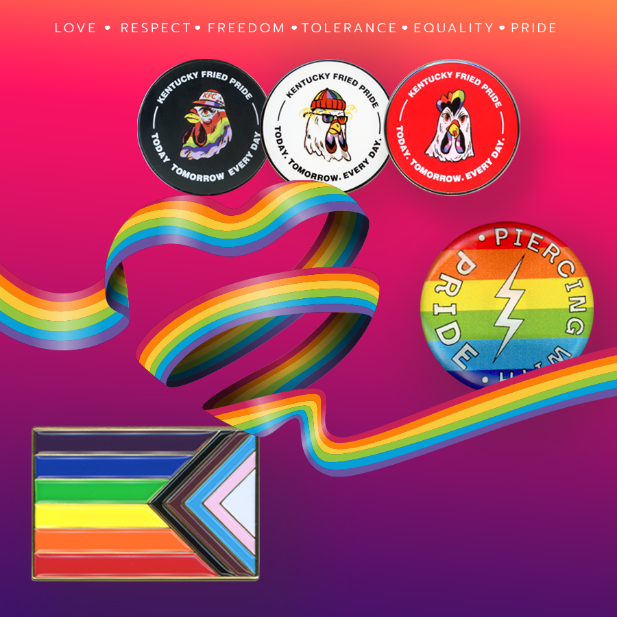 Pride Badges - View Our Work For Pride Events