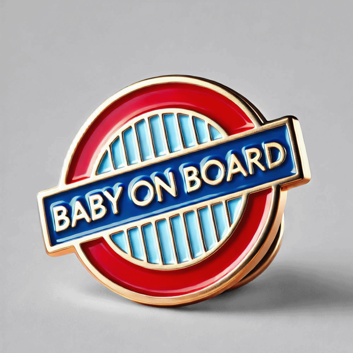 Baby On Board Badges - TFL, Stylish, Practical & Thoughtful - Enamel ...